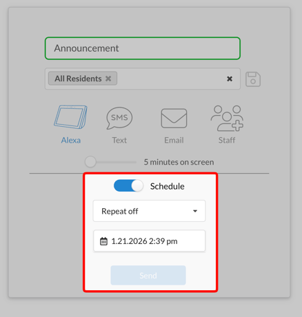 Announcements